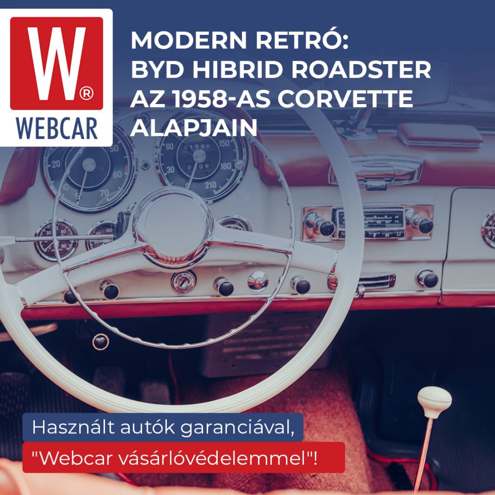 Modern retro: BYD hibrid roadster az 1958-as Corvette alapjain - WEBCAR ...